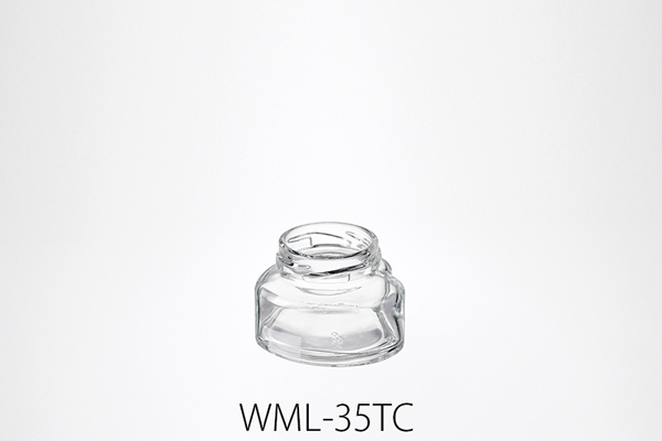 OS WMLハート型瓶～ジャム・菓子・ペースト容器（ガラス容器） | 東静容器株式会社